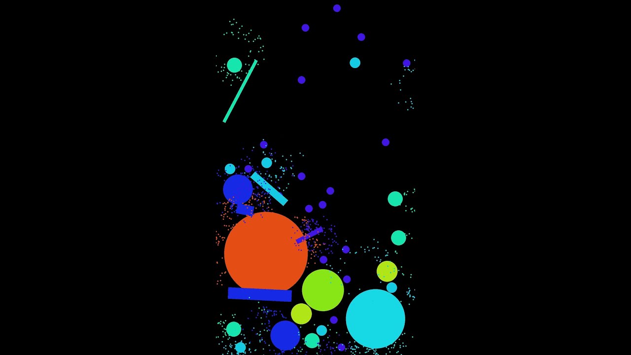 Colorful Merge Balls: Grow Bigger ASMR Game #Short - YouTube