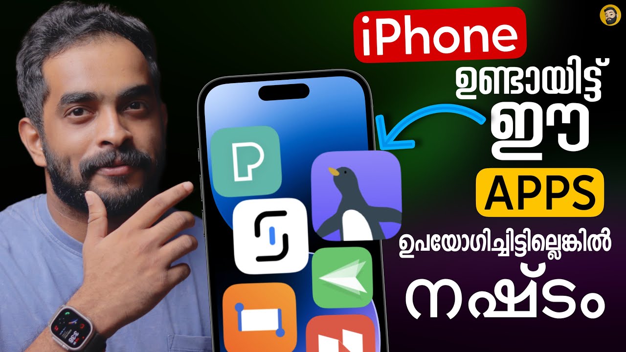 8 Unique iPhone Apps You Should Try - in Malayalam - YouTube