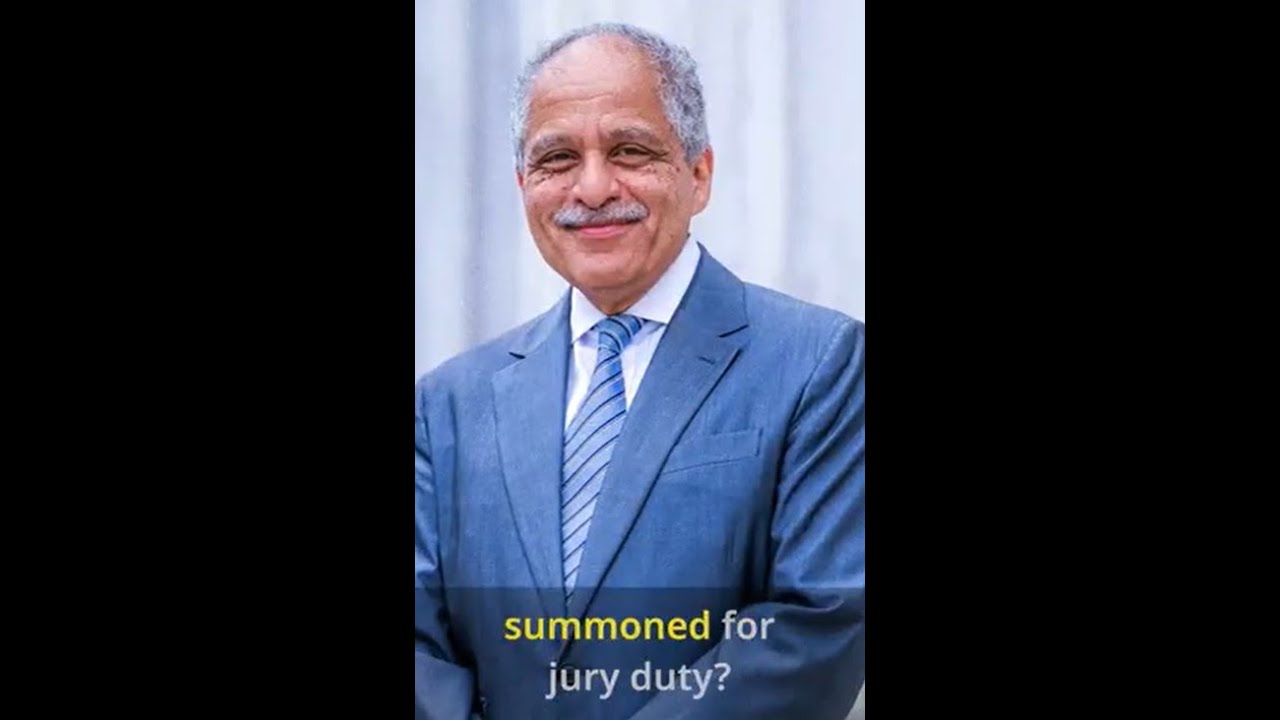 Chief Judge Wilson Answers the Call for Jury Service - YouTube