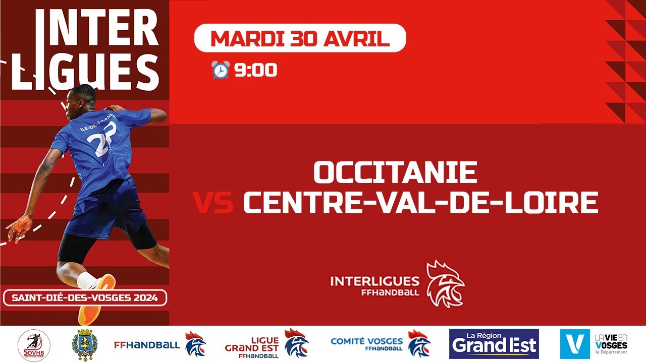 OCCITANIE | CENTRE VAL DE LOIRE (Interligues Masculin Handball 2024) - YouTube