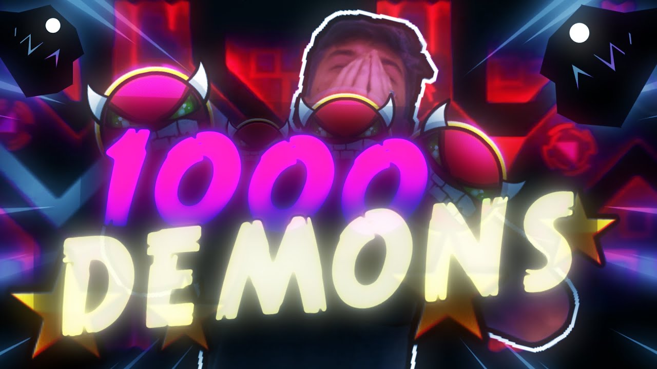 1000 DEMONS COMPLETED! / Deception Dive 100% (Extreme Demon) - YouTube