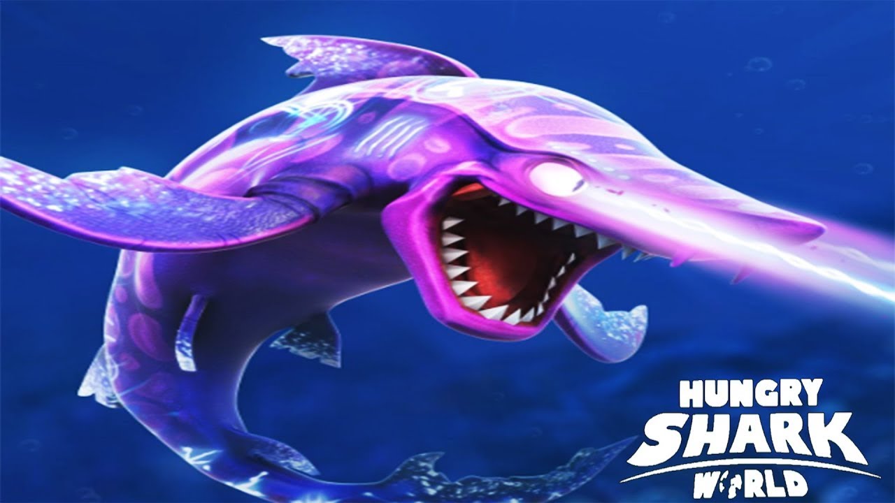 Hungry Shark World - DARK MAGIC SHARK Gameplay - All 37 Sharks Unlocked ...