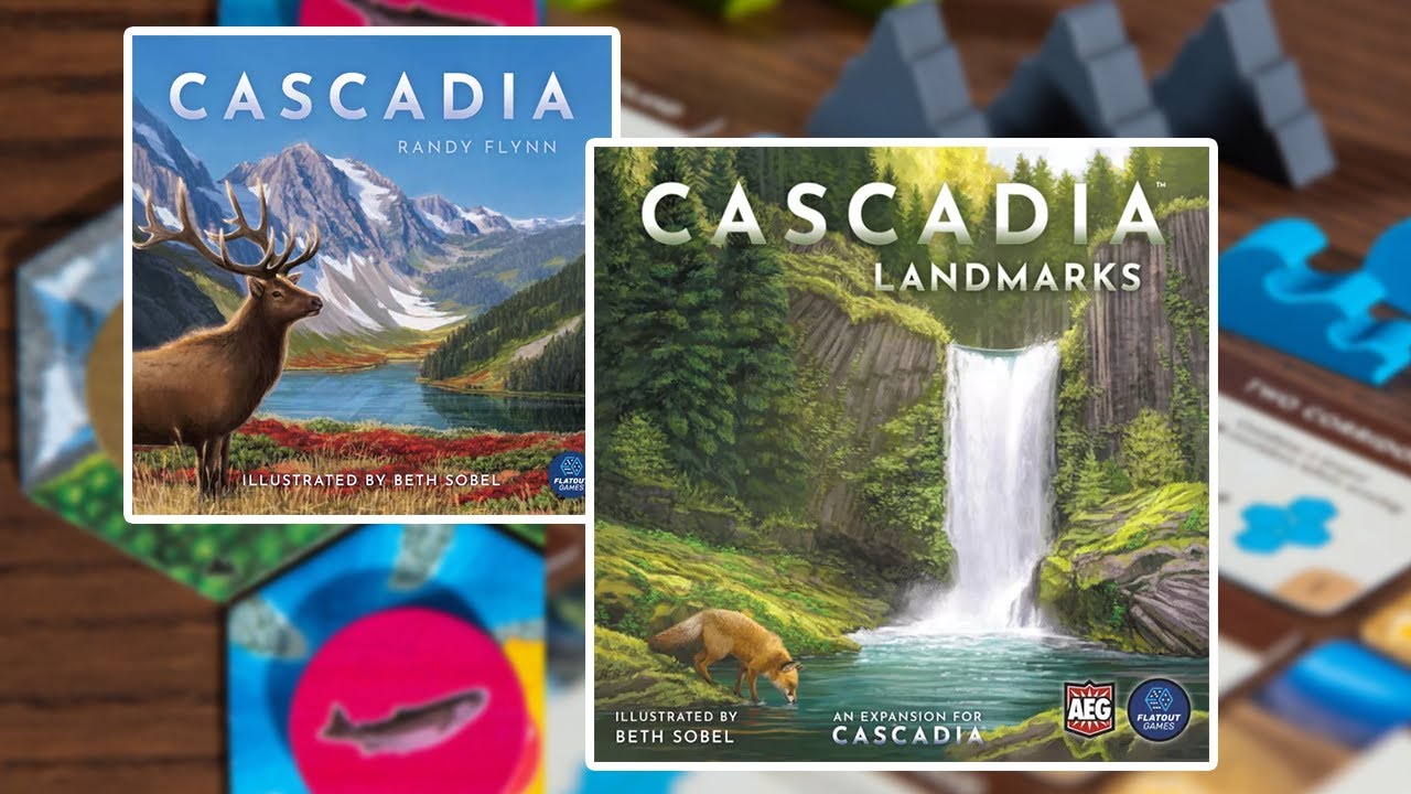 Cascadia: Landmarks | Upcoming Expansion, What's in the Box? | First ...