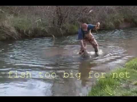 Fishing with Stubby Steve's and PowerBait on a trout stream - YouTube