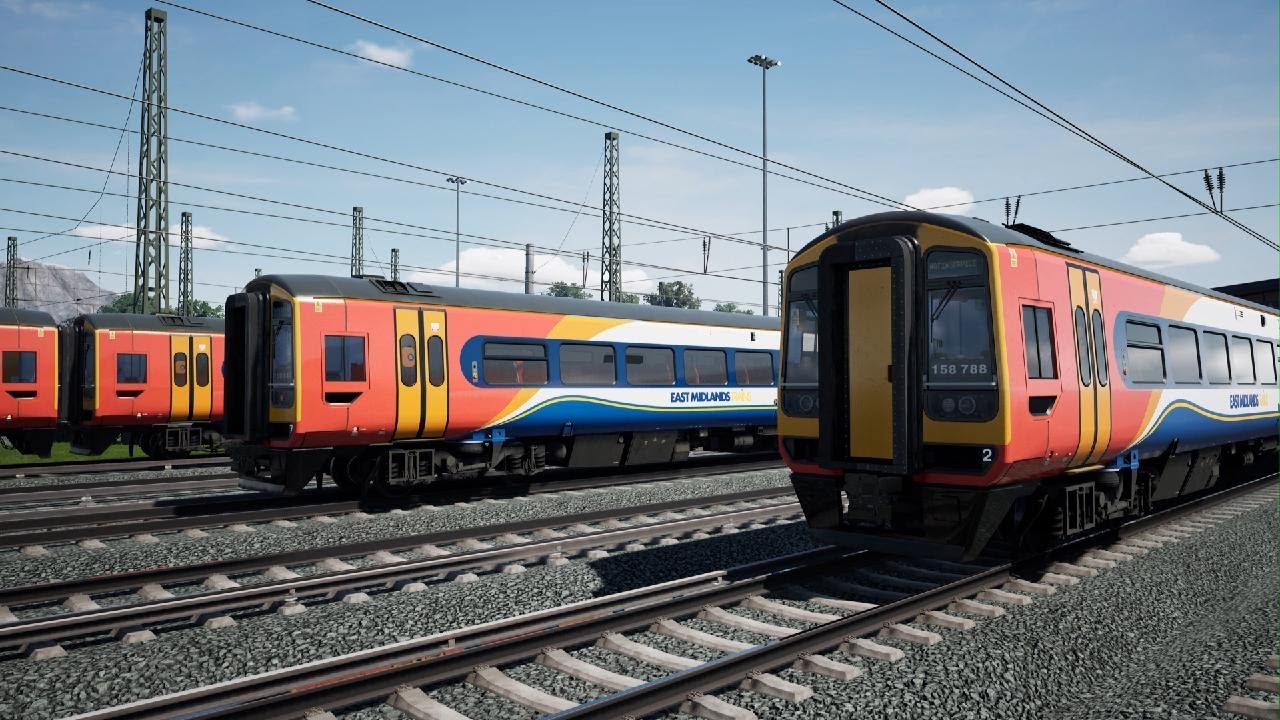 Train Sim World 4 Class 158 Sprinter Tutorial PS5 - YouTube