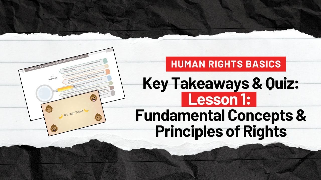 Fundamental Concepts & Principles of Rights: Key Takeaways & Quiz - YouTube