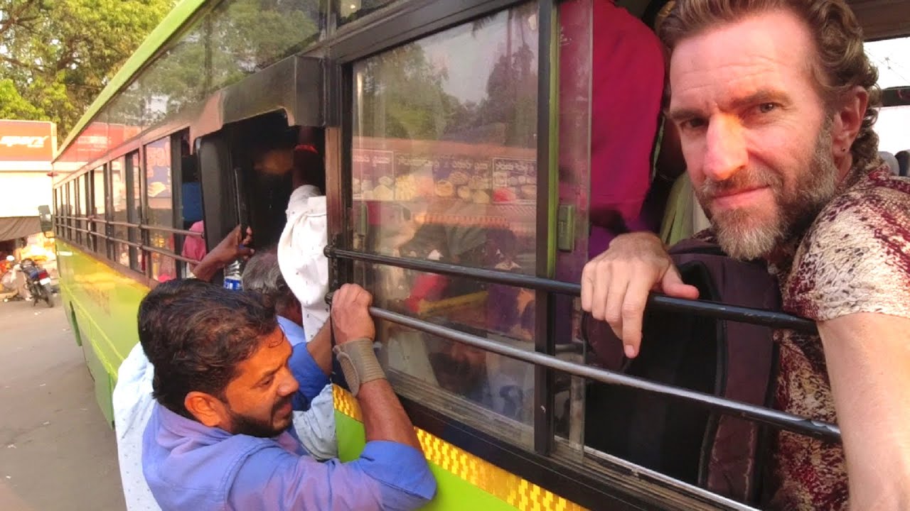 Just Another Crazy Bus Ride in INDIA - YouTube