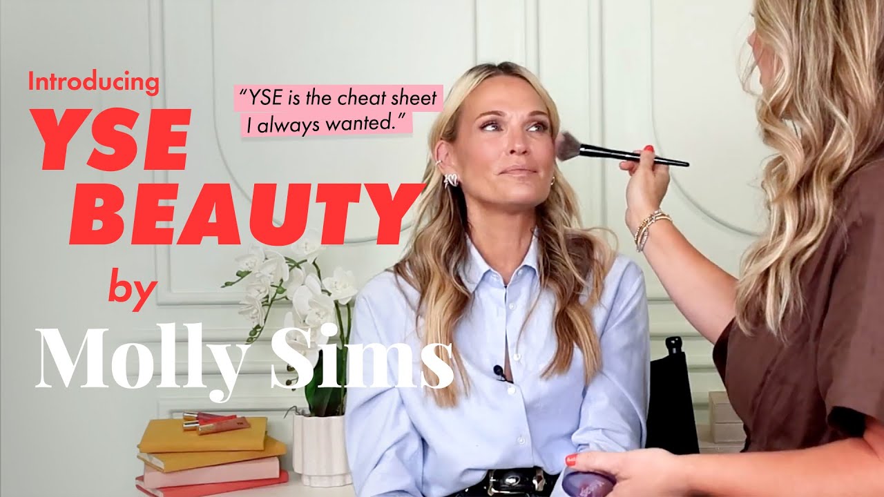 Getting Ready with YSE Beauty by Molly Sims | Sephora - YouTube