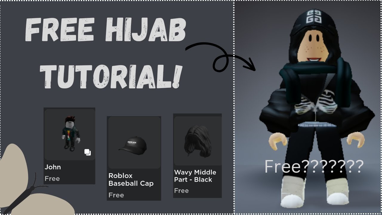 FREE VERSION OF HIJAB IN ROBLOX??? (TUTORIAL)!!! - YouTube