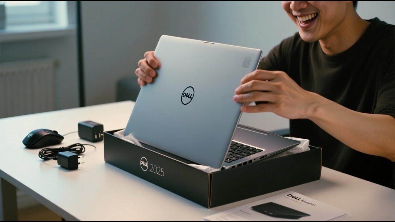 Dell Inspiron 15 Unboxing & First Setup for a Happy Customer! (2025 ...