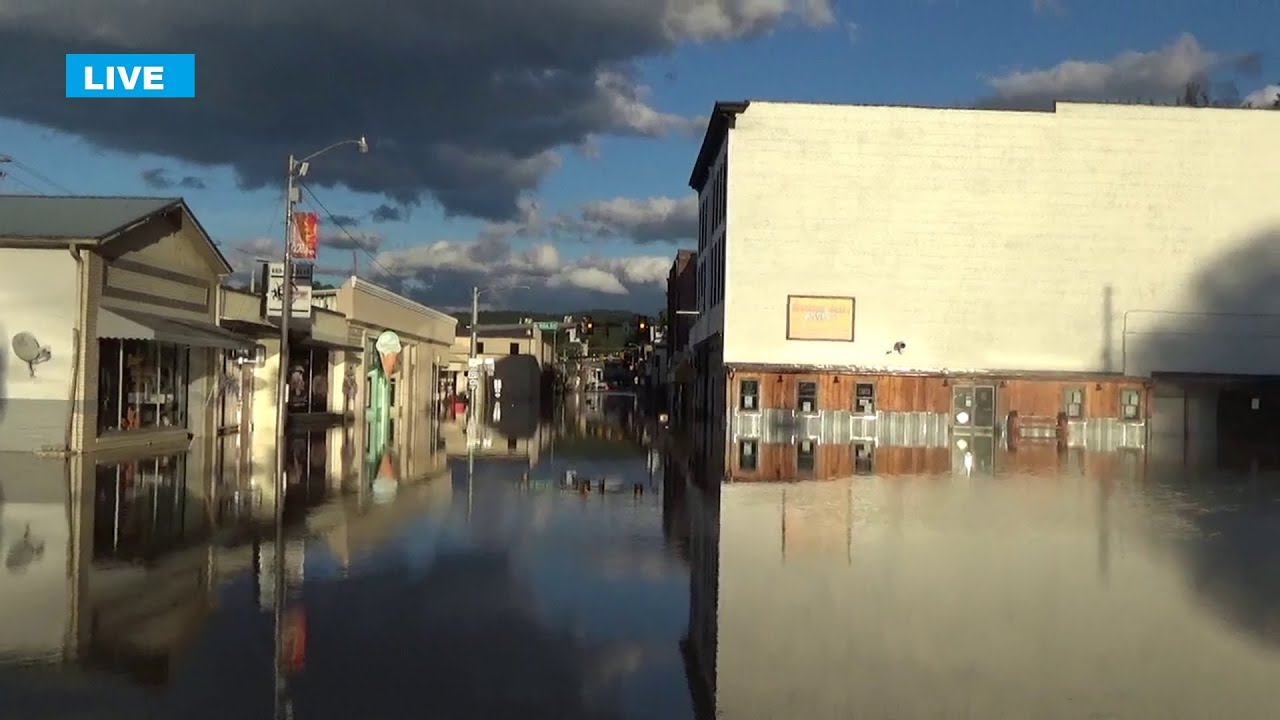 Hurricane Helene Floods Newport Tennessee Underwater | Record Breaking ...