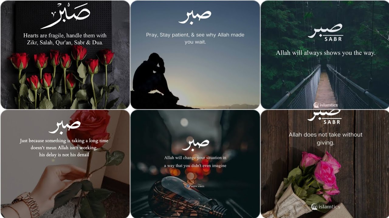 latest Sabr Dpz For Whatsapp || Sabr Dpz Profile Pics || Islamic Dpz # ...