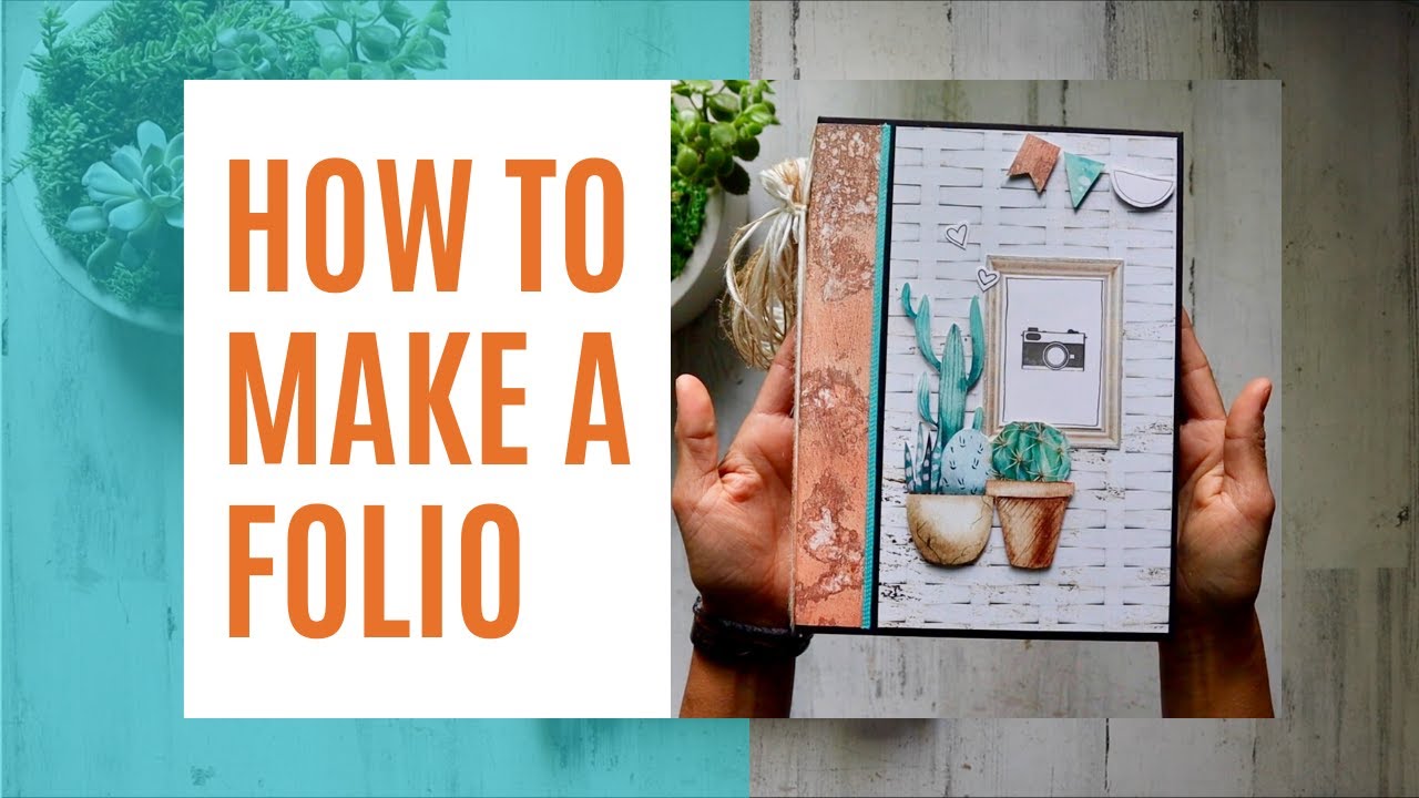 Mini Album Folio Tutorial Start to Finish Beginners 2023 | Mintay Suntastic | Choice Folio - YouTube