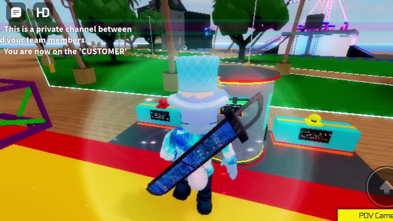 Clumsy's Vision Park Experience Part 1 - Roblox Vision Park - YouTube