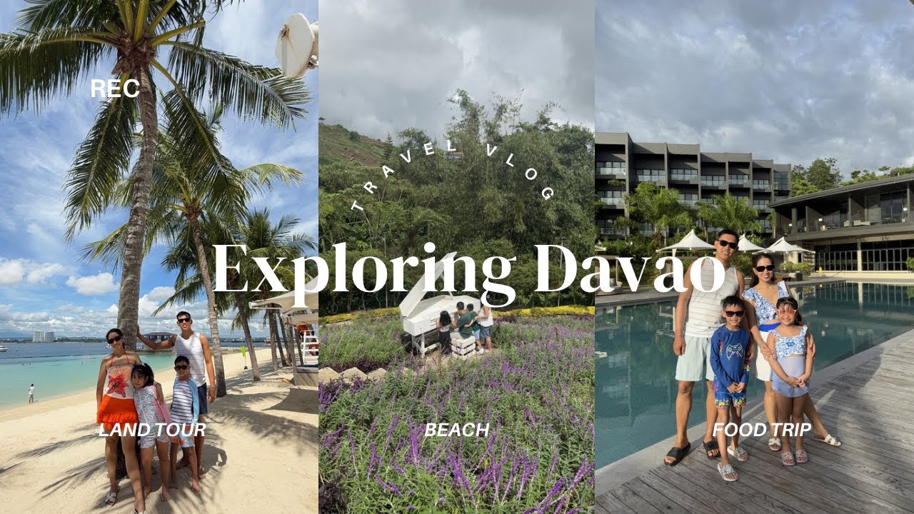 Exploring Davao🇵🇭| Discovery Samal🏝| Land tour, swimming, foodtrip ...