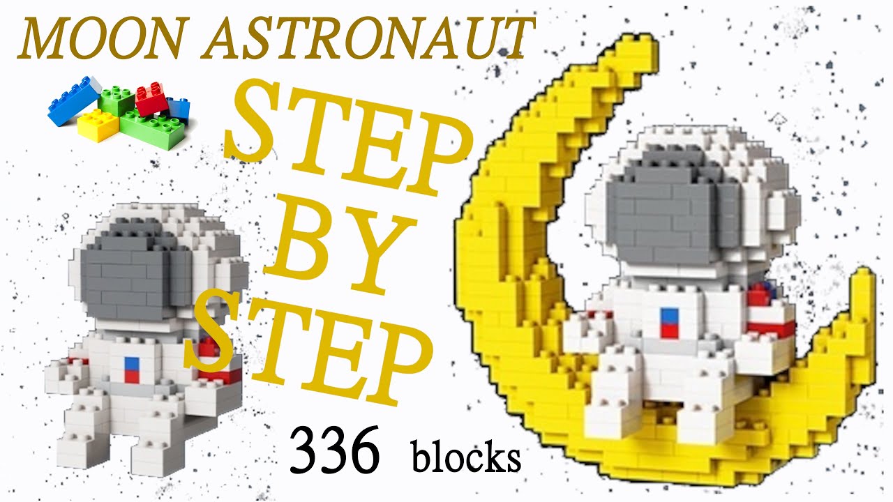 How to BUILD AN ASTRONAUT - STEP BY STEP. Lego Nano Blocks - YouTube