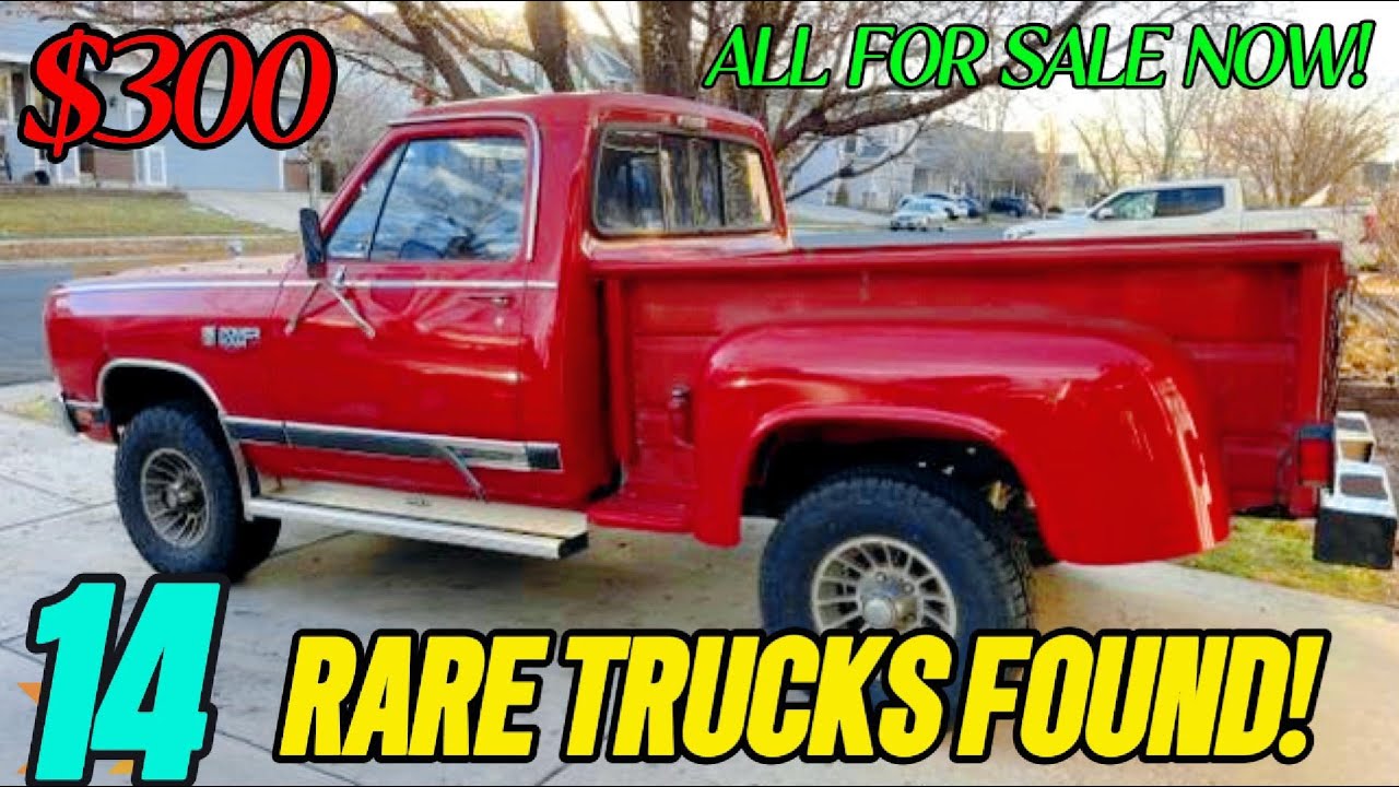 Straight from Craigslist: 14 Classic Trucks for Sale by Owner Now ...
