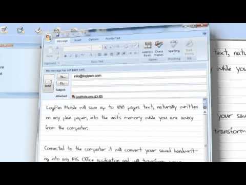 Digital Pen Computer Pen Tablet Pen Logipen Notes - YouTube