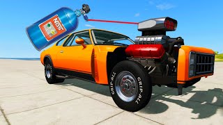 КАК РАБОТАЕТ НИТРО NOS ЗАКИСЬ АЗОТА в BEAMNG DRIVE - Гайды по прокачке