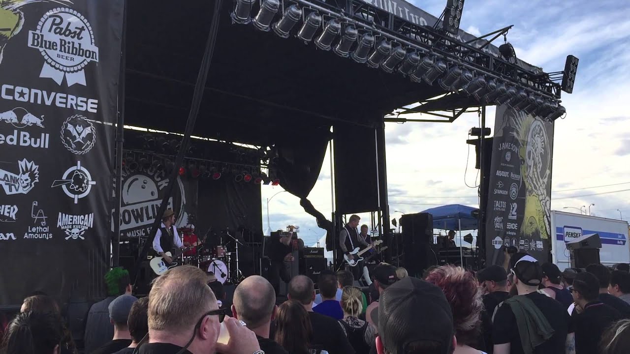 Bombshell Rocks perform "This Time Around" at Punk Rock Bowling 2015 ...