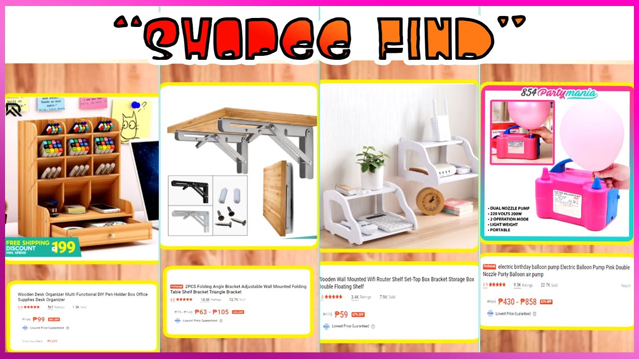 Shopee Find 🛒Cool and Must have items Part 3 at Shopee PH - YouTube