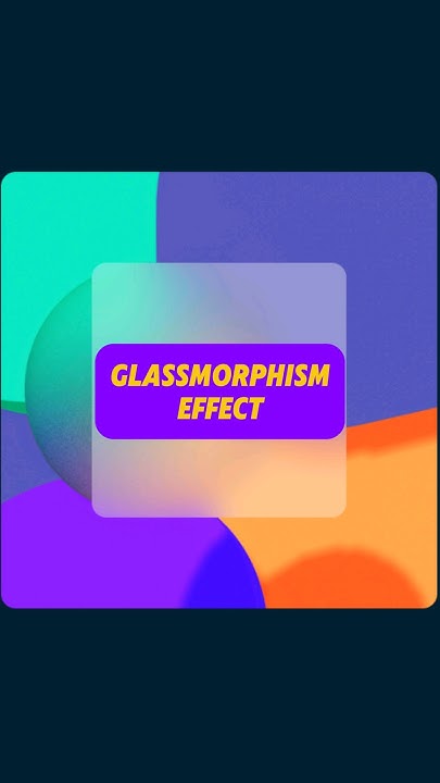 1050 Tricks Glassmorphism Effect In Css Html Css Js Tricks Coding Html Css Glassmorphism