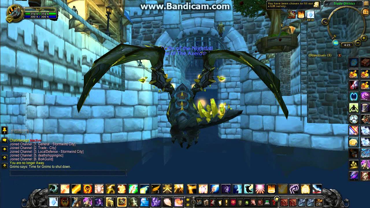 How To Get Under StormWind City 5.4 - YouTube