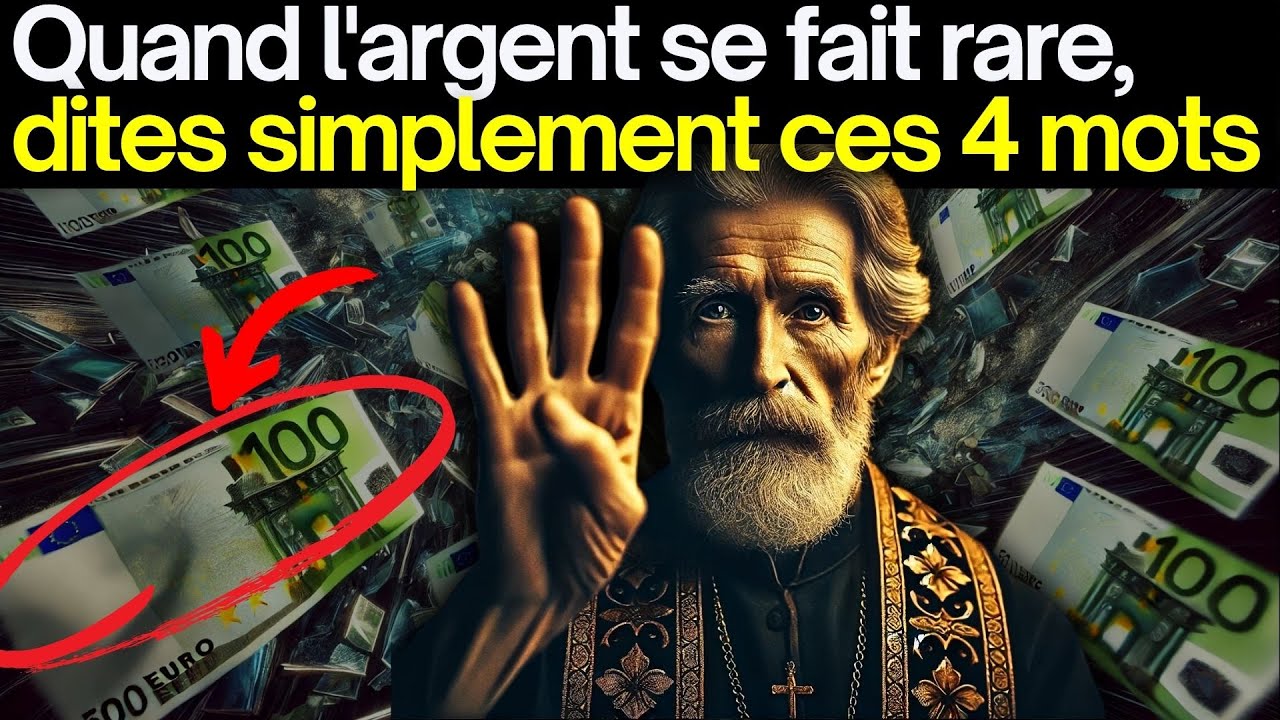 Quand l'argent manque, prononcez ces 4 mots et attendez le miracle ...