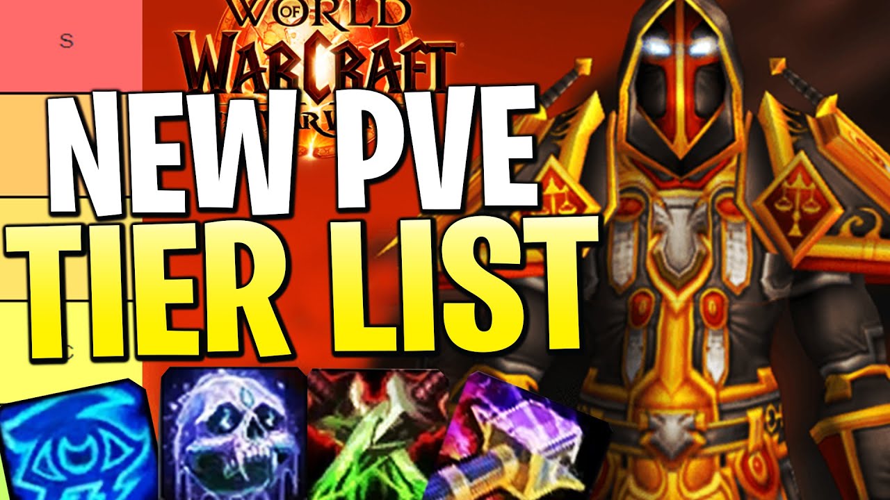 The War Within PVE Tier List | What Is The BEST PVE SPEC? (WOW War Within Tier List PVE) - YouTube