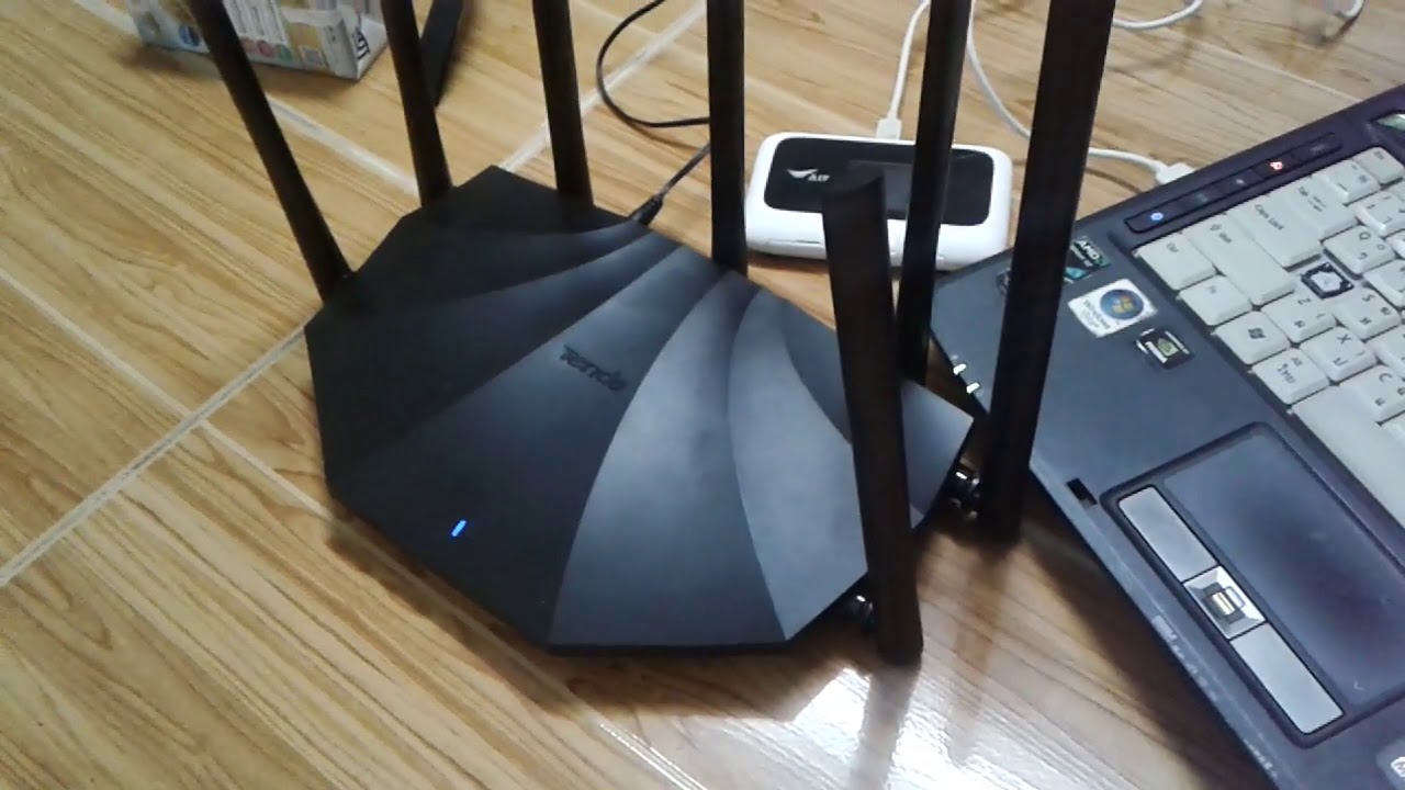 Tenda AC23 - โหมด Repeater + Pocket WiFi + Client - YouTube