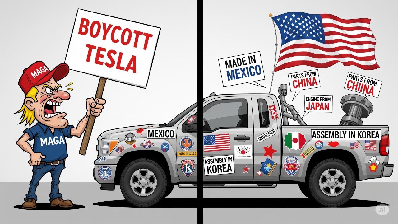 Defending the cars they refused to buy while countering Tesla protests ...