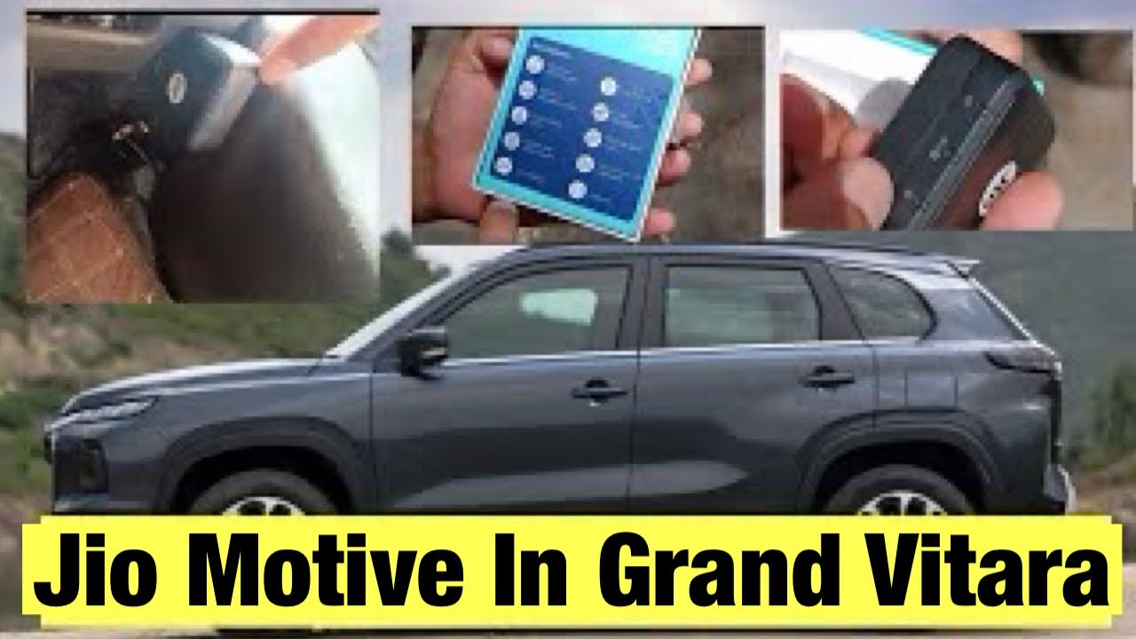 Grand Vitara 2024 | 👏Jio Tracker Installation In Grand Vitara 🥰| Jio ...