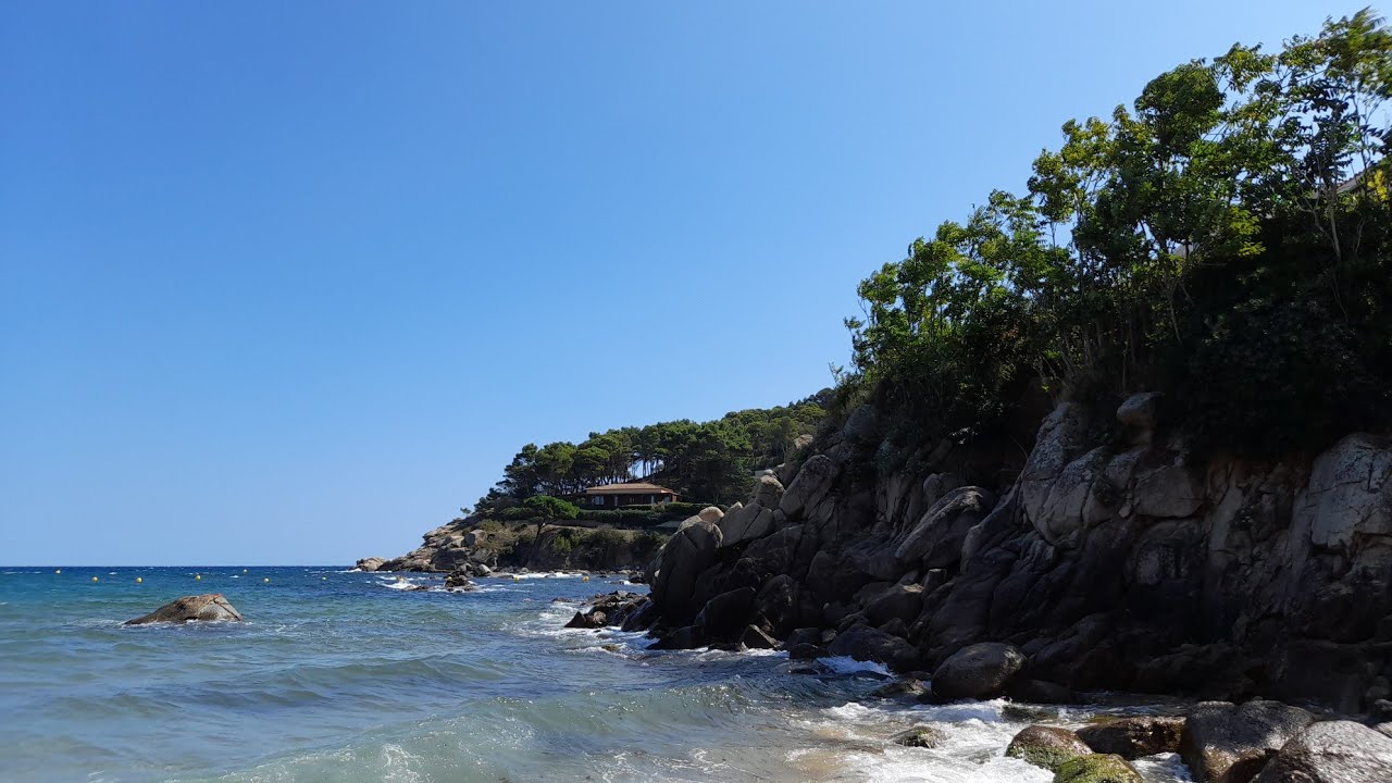 playa palamos اجمل منضر لي البحر وصوت الأمواج إسبانية - YouTube