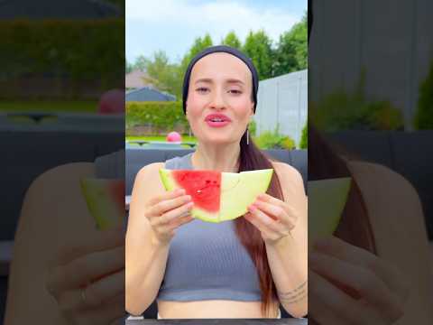 How To Share Giant Watermelon and Melon Properly #katebrush #viralshorts #tiktok