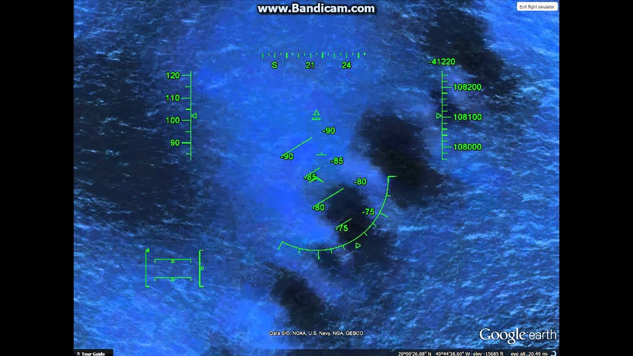 Google Earth Flight Simulator: The Highest Altitude - YouTube
