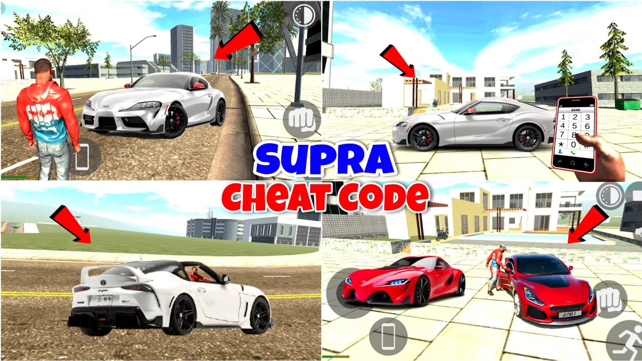 Supra Car Cheat Code | Indian Bike Driving 3d Supra Car New Update | Indian Bike Driving 3d ...