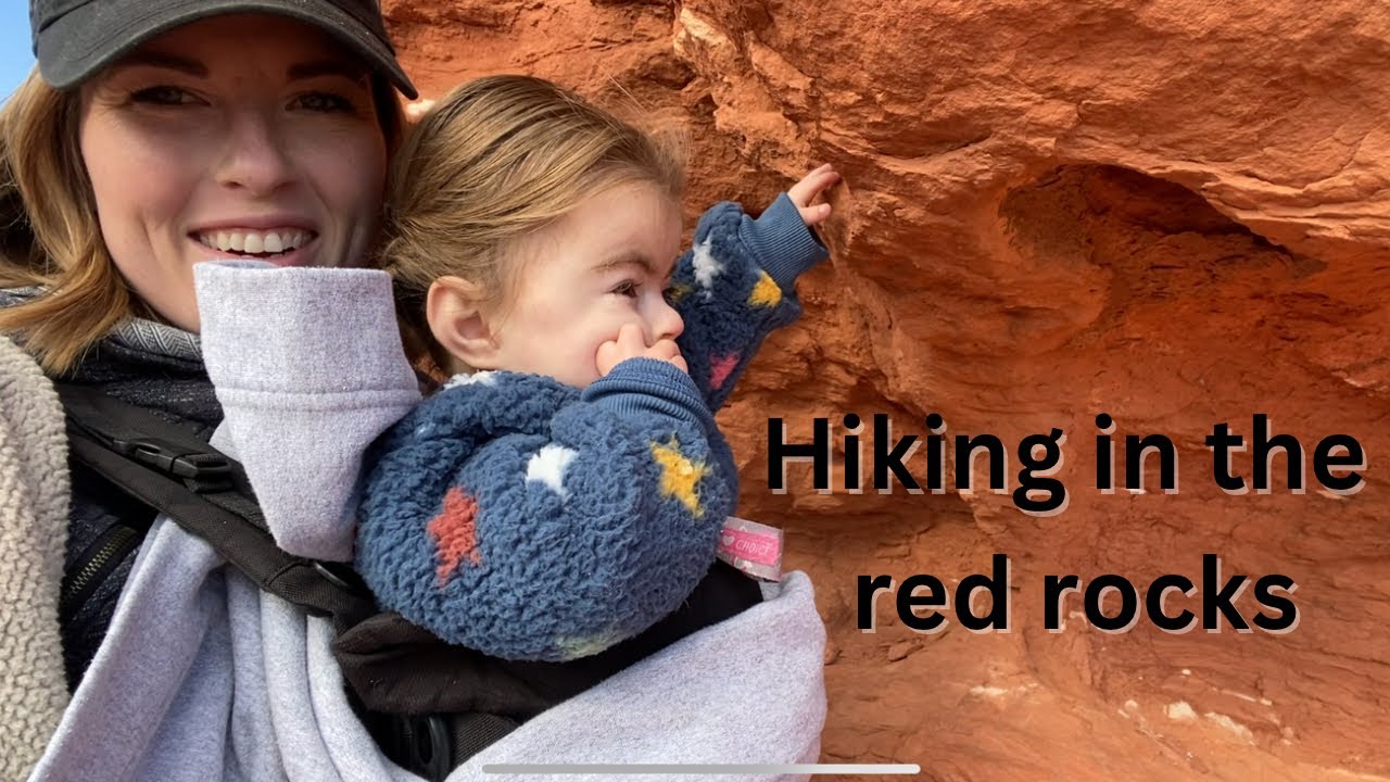 Hiking with 4 kids in the red rock - YouTube