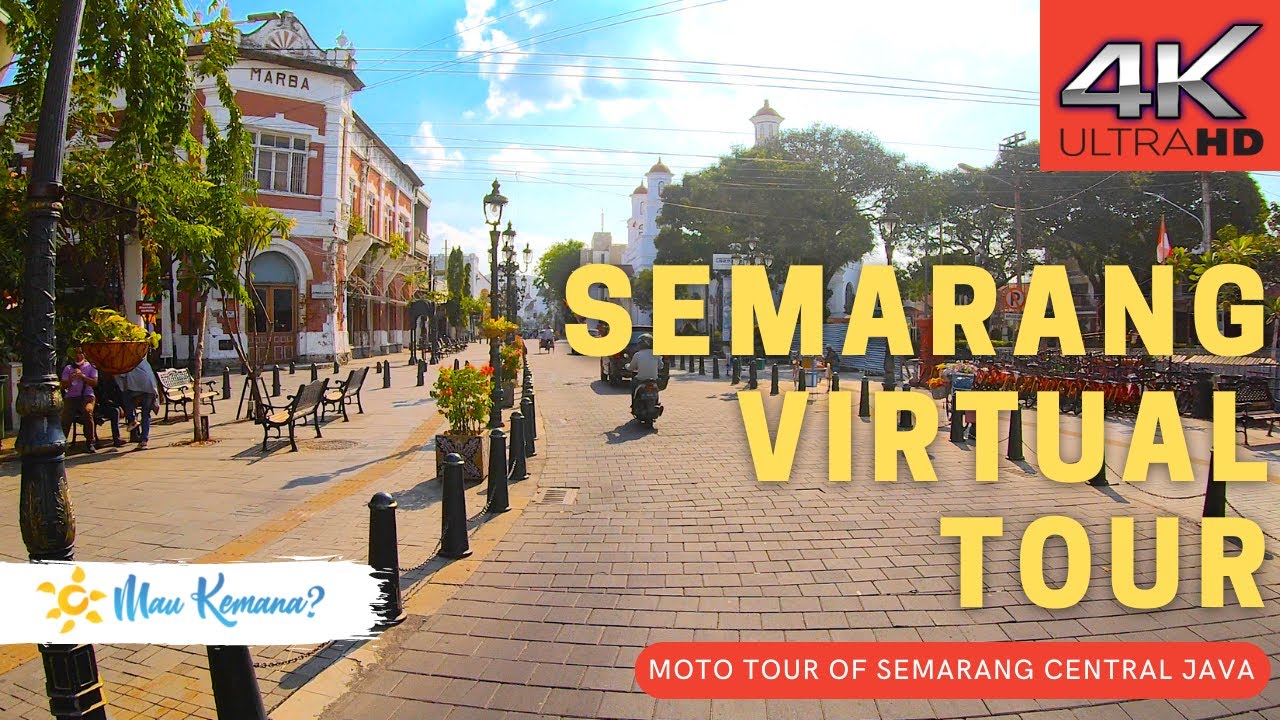 SEMARANG 4K CITY TOUR - CENTRAL JAVA INDONESIA - AUGUST 2021 - YouTube