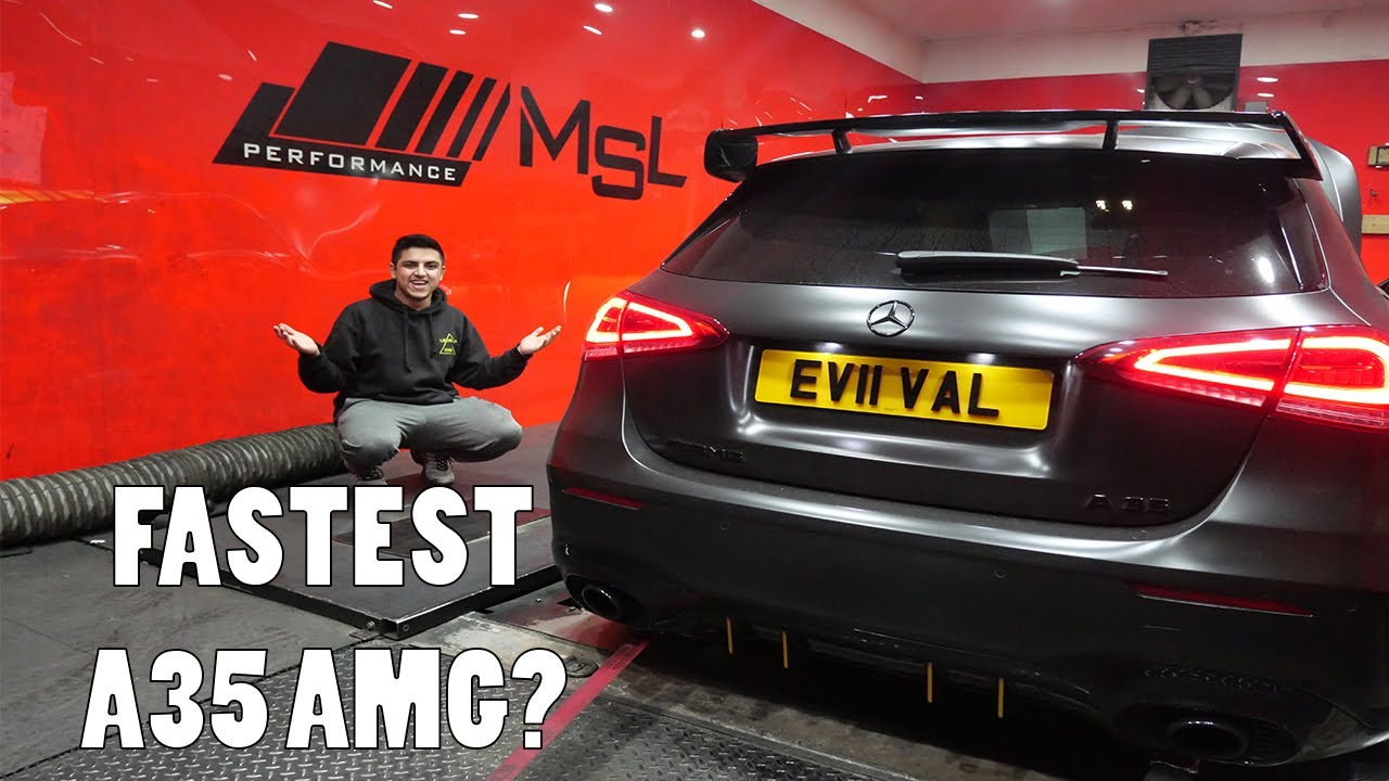 The FASTEST Mercedes A35 AMG (MSL Performance) - YouTube