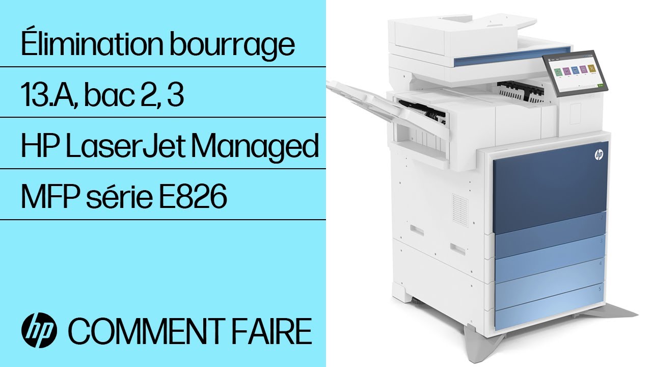 Imprimantes multifonctions HP LaserJet E731, E786, E73130, E73135 ...