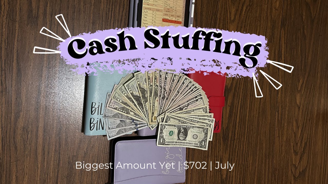 Cash Stuffing | Biggest Amount Yet | $677 | College Student Budgets ...