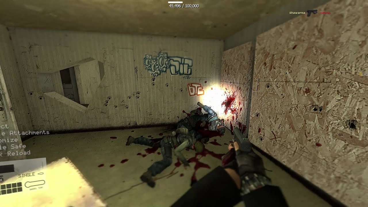 Gmod Real Time Blood Physics (Gblood 3) - YouTube