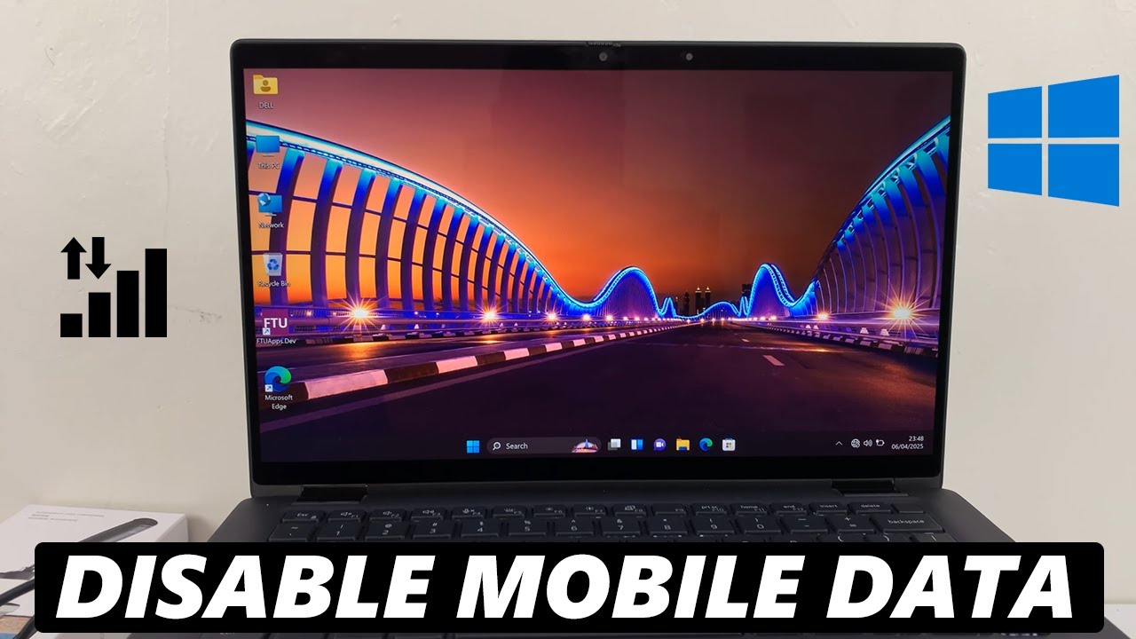How To Turn OFF Cellular (Mobile) Data On Windows PC/Laptop - YouTube