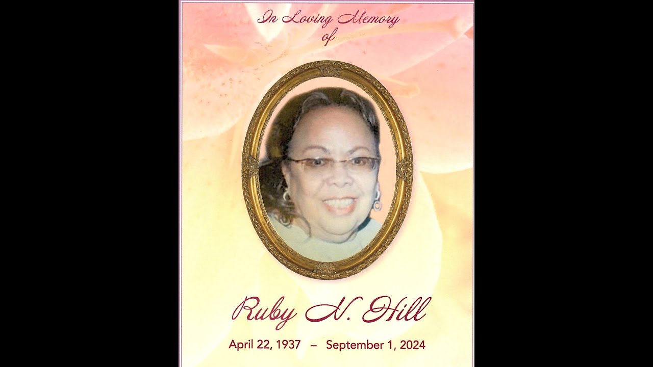 Celebrating the Life of Ms. Ruby Hill - YouTube