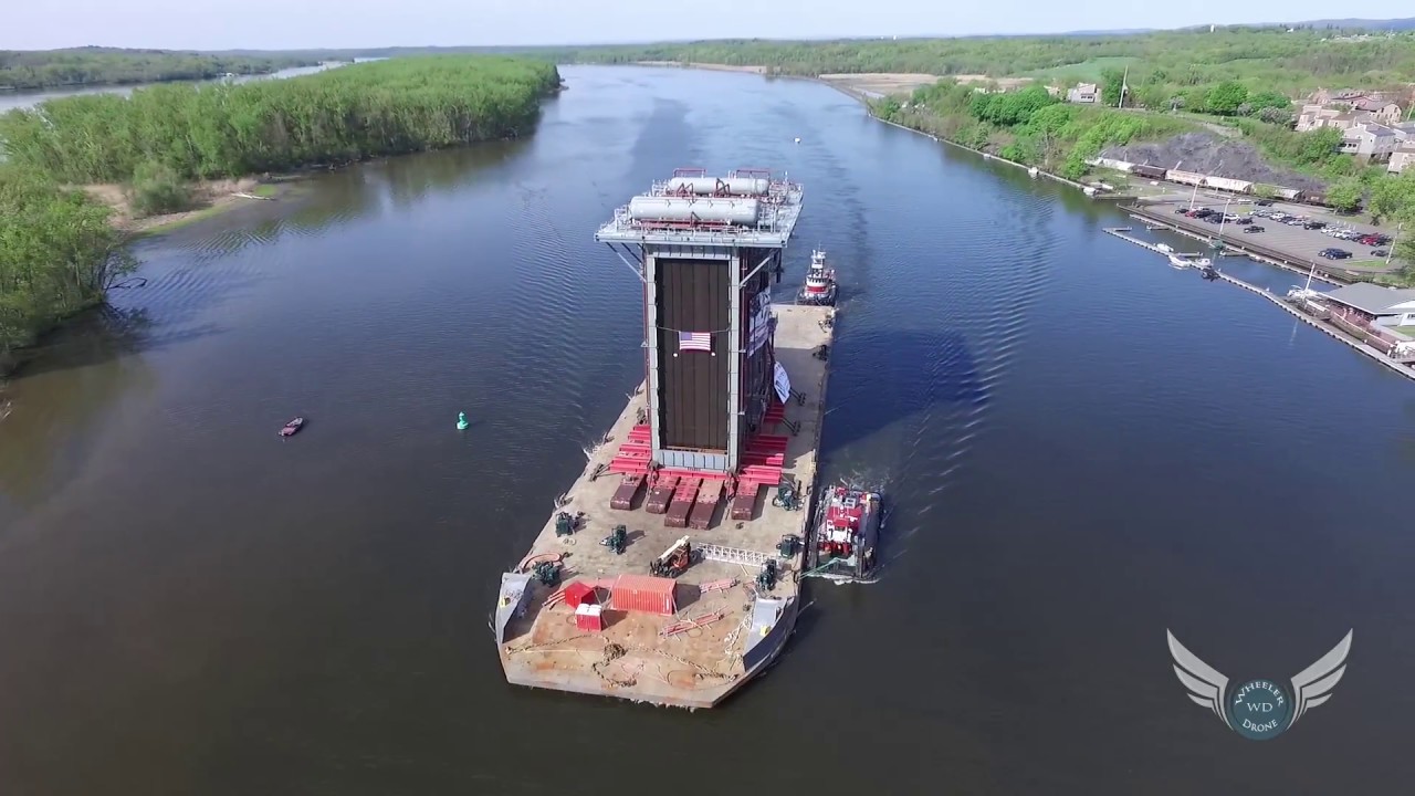 PSEG RSG Heat Recovery Steam Generator Barge - YouTube