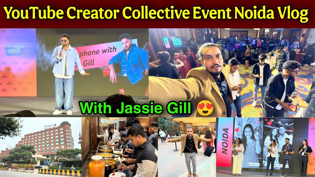 YouTube Creator Collective Event Noida With Jassie Gill | creator collective event in noida ...
