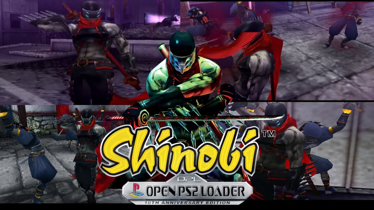 Shinobi jogão dos ninja lá kkk ps2 opl - YouTube