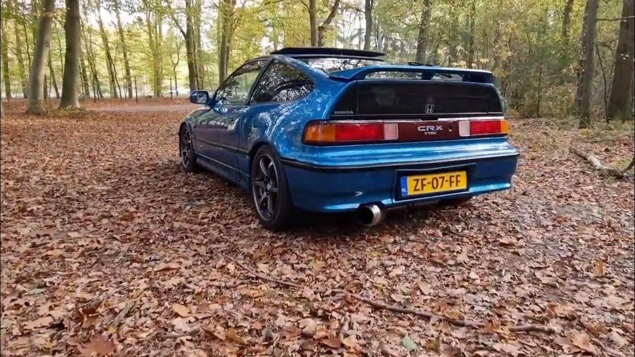 Honda Crx Ee8 Vtec Celestial Blue Pearl [short Edit] Youtube