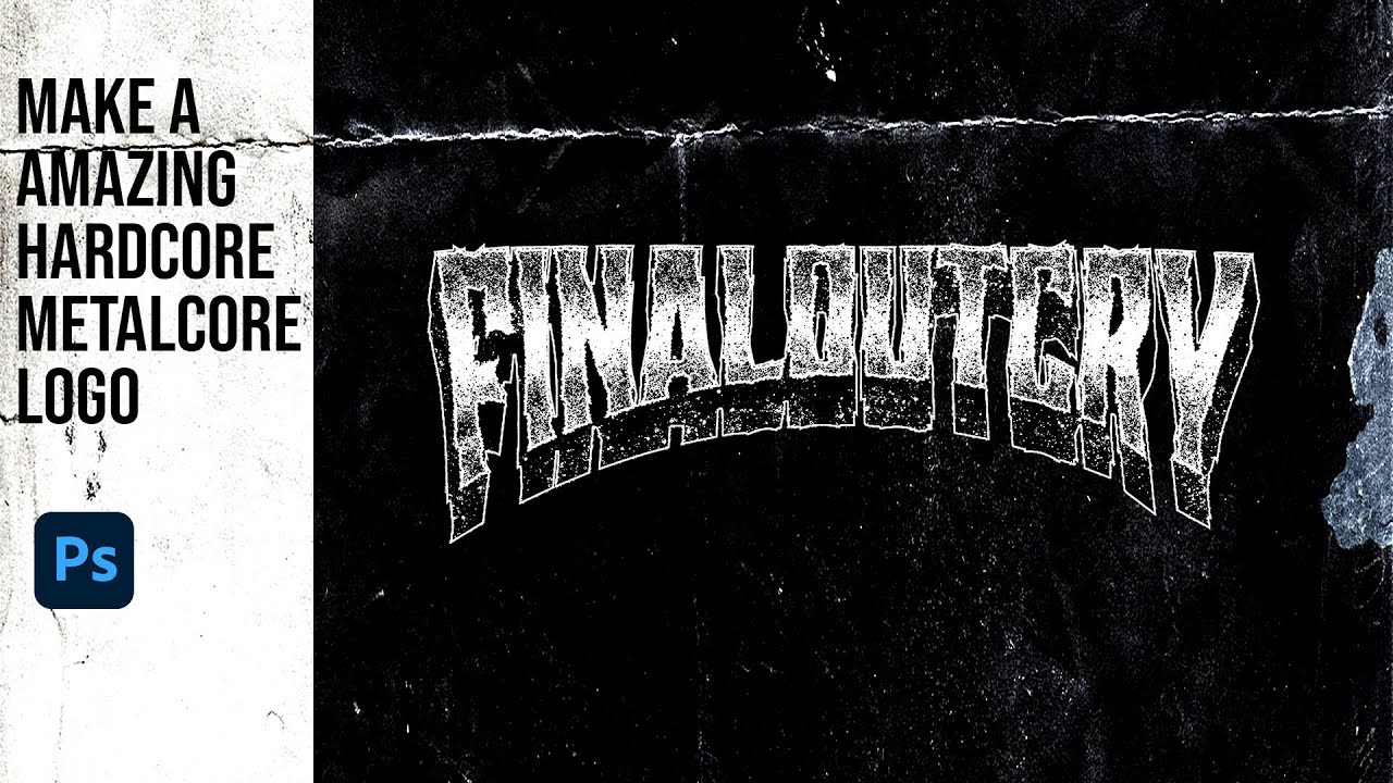 How To Make AMAZING Hardcore/Metalcore Logos - [Photoshop Tutorial ...