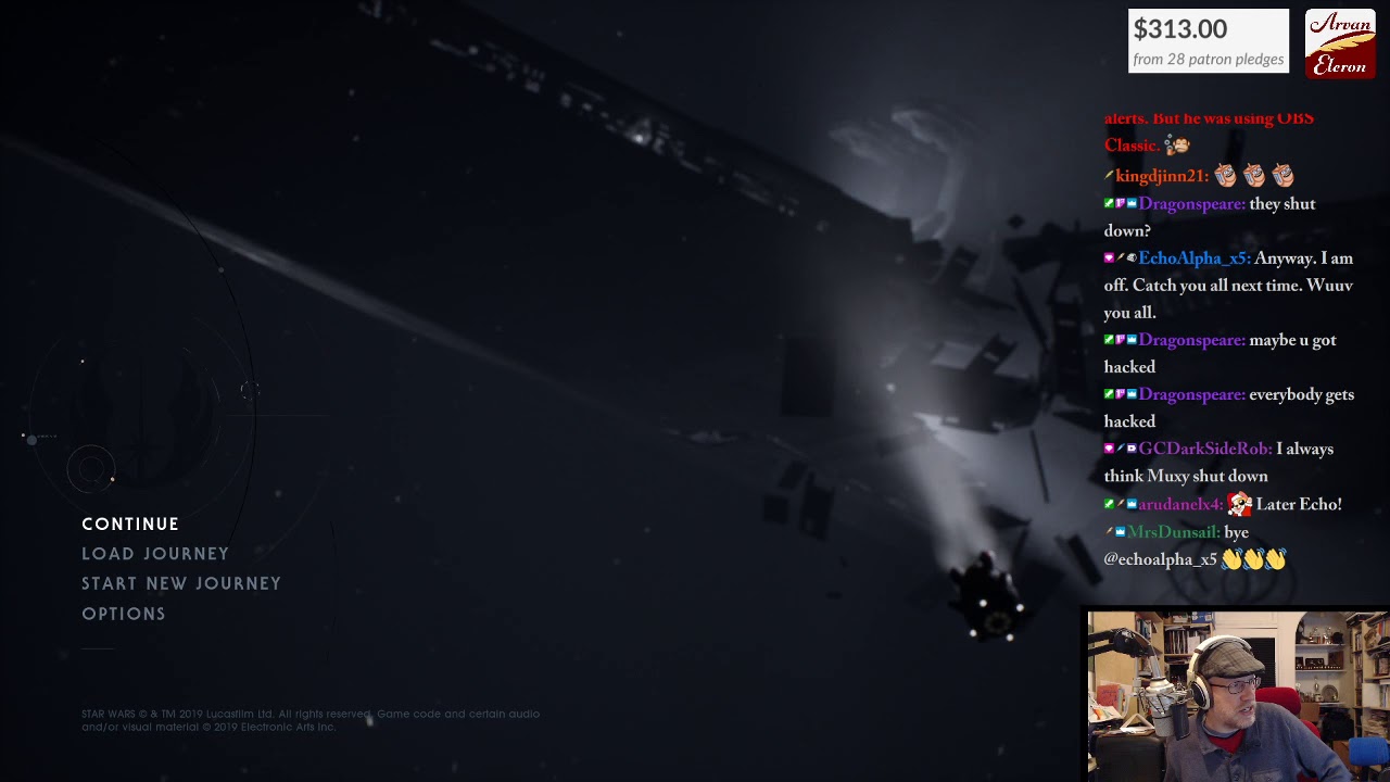 Arv streams Day 3 of Star Wars Jedi: Fallen Order! - YouTube